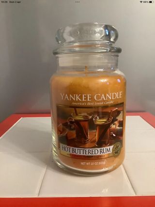 Yankee candle hot buttered rum