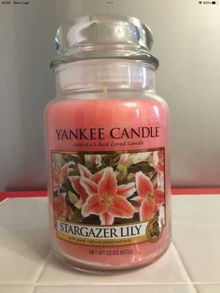 Yankee candle stargazer lily