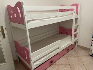 Letto a castello in legno