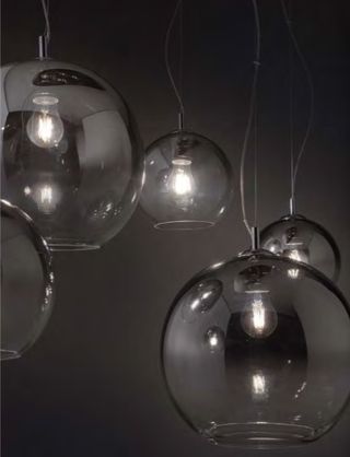 3 Paralumi ideal-lux nemo in vetro