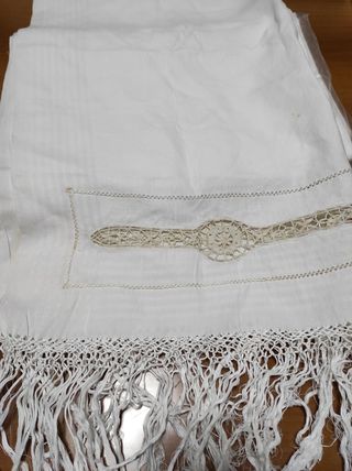 n. 2 teli viso vintage. 