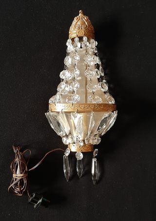 VINTAGE Applique a gocce da muro