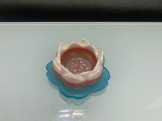 Portacandela in resina 