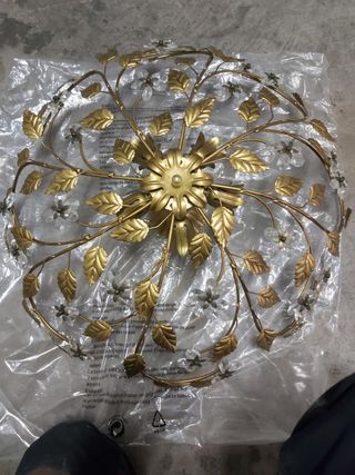 Lampadario/plafoniera 5 lampade