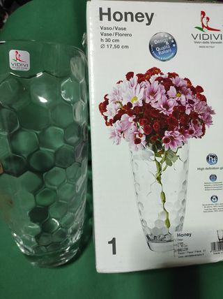 Vaso in vetro Venezia. 