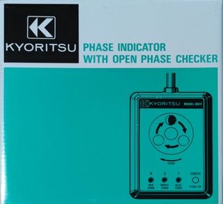 Kyoritsu KEW 8031 indicatore senso ciclico 