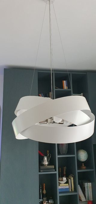 lampadario plafoniera bianca design