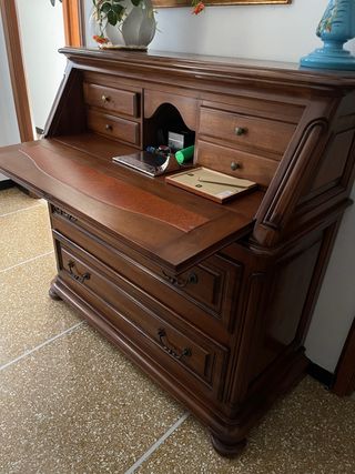 Mobile scrivania noce massiccio