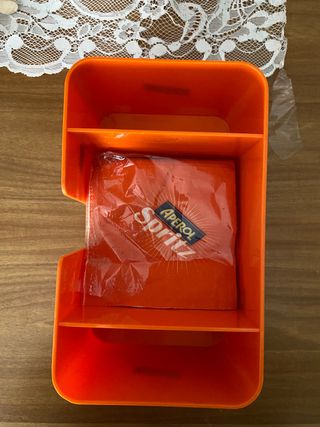 Bar Organizer e Salvietti firmato Aperol