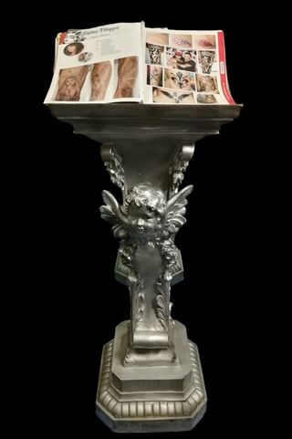 Leggio in legno con Colonna 