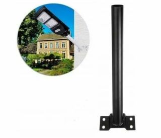 PALO PER LAMPIONE SOLARE STRADALE SUPPORTO METALLO