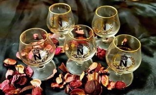 Antichi bicchieri da cognac napoleon