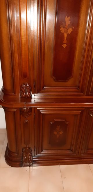 Soggiorno antico anni 60 in legno 