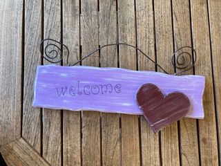 Targa fuoriporta Welcome