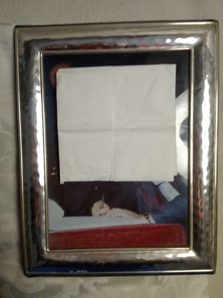 Cornice in Argento 23,3cmX18,3