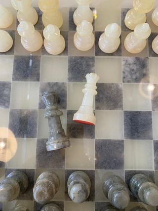 SCACCHIERA  ALABASTRO