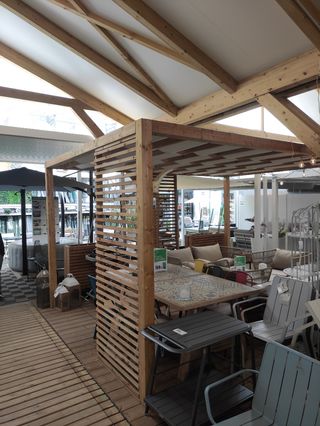 Pergola in legno 4,10 mt x 3,10mt