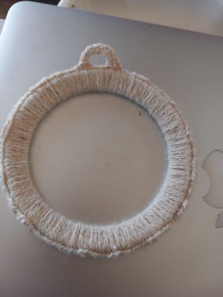 anello appendi tutto, cornice rotonda