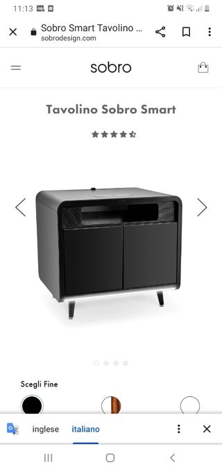 Sobro mobile multimediale per interni