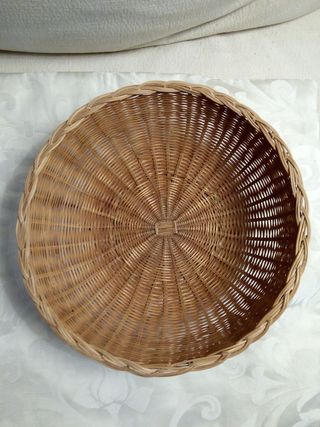 Cesto di Vimini. Diametro 26cm