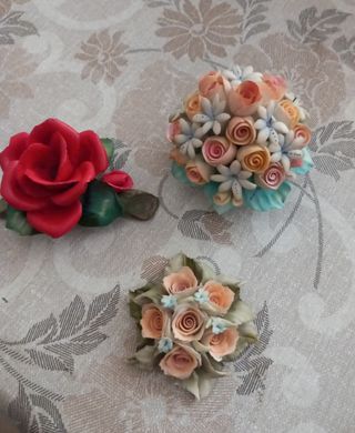 3 oggetti Capodimonte    4euro 