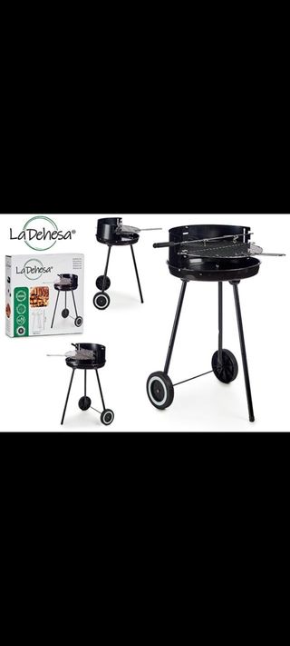 barbecue con ruote 45*72 cm