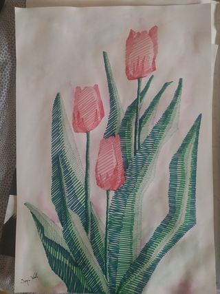 disegno di fiori