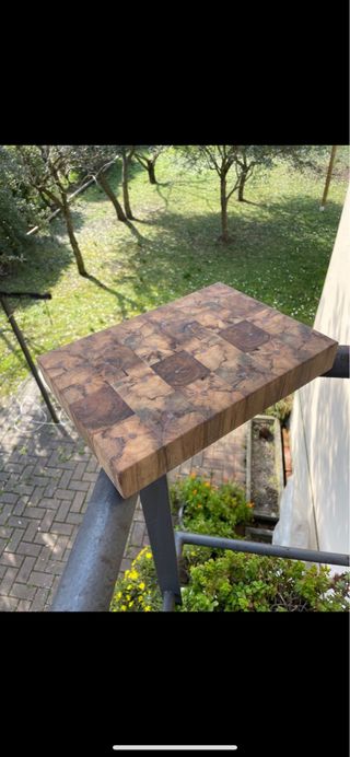 Tagliere battilarda in legno artigianale