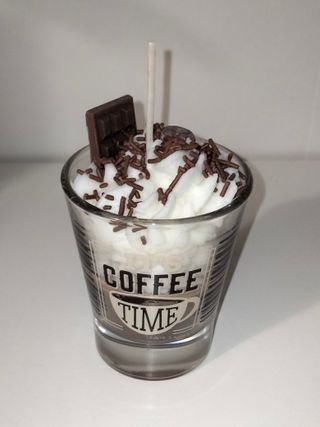 Candela decorativa tazzina caffe