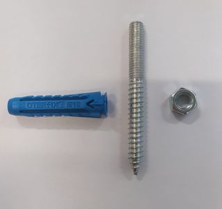 tasselli d. 10mm con bullone M8 50pcs