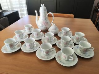 Servizio da caffè Slesia fine porcellana