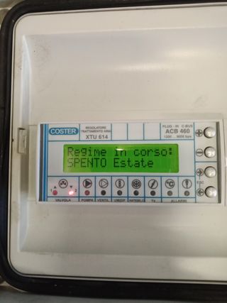 coster XTU614 + trasformatore 24v