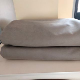 lotto tessuti in similpelle tortora 