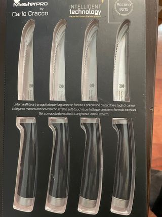 Set coltelli 4 pezzi