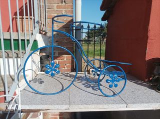 Bicicletta in ferro battuto
