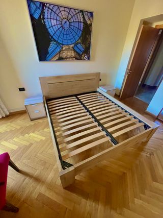 Letto matrimoniale Ethnicraft 180x200 cm