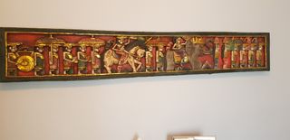 Bassorilievo egizio. Processione