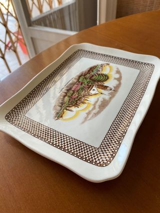 Piatto decorativo vintage Shakespeare 