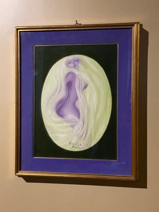 NOVELLA PARIGINI DIPINTO OLIO SU TELA