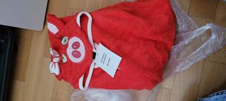 accappatoio a triangolo 