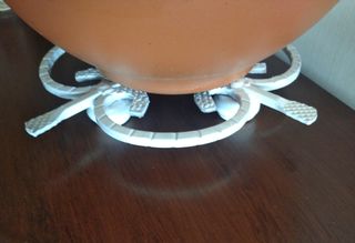 Sottopentola e/o sottovaso in ferro battuto