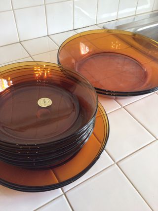 12 piatti Duralex Ambra