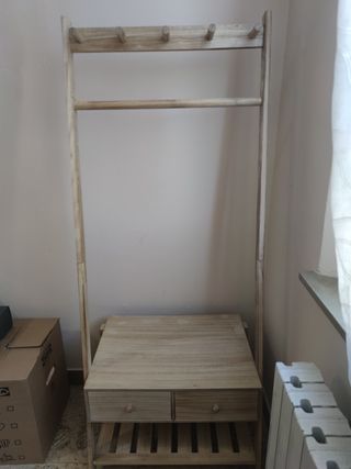 attaccapanni in legno