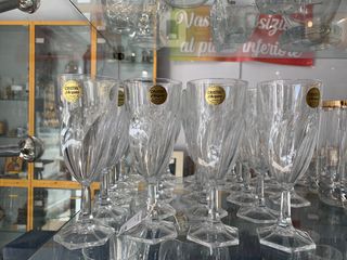 Bicchieri cristallo d'arques