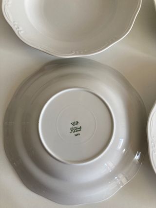 4 piatti fondi Richard Ginori, vintage