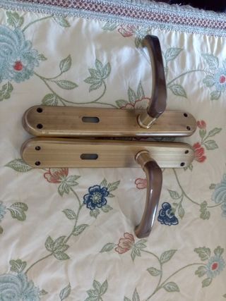 coppia maniglie porta senza viti