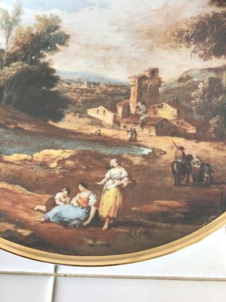 Piatto antico da muro