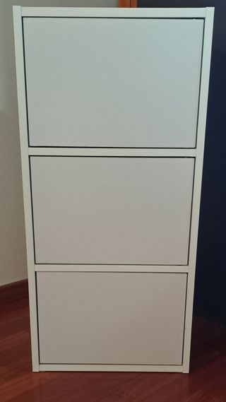 mobiletto bianco 3 ripiani 