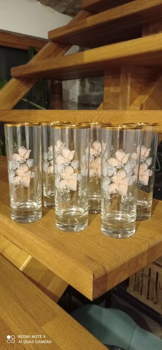 set bicchieri vintage