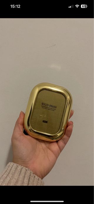 Cornice dorata Solid Brass